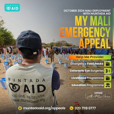My Mali Emergency Appeal Abu Musa Imran with Muntada Aid - Online ...