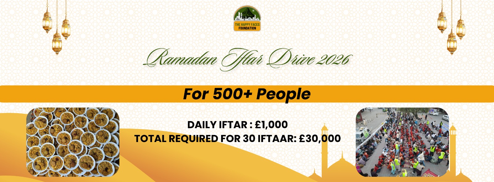 Ramadan Iftar Drive – Feed Fasting Orphans with THE HAPPY FACES ...
